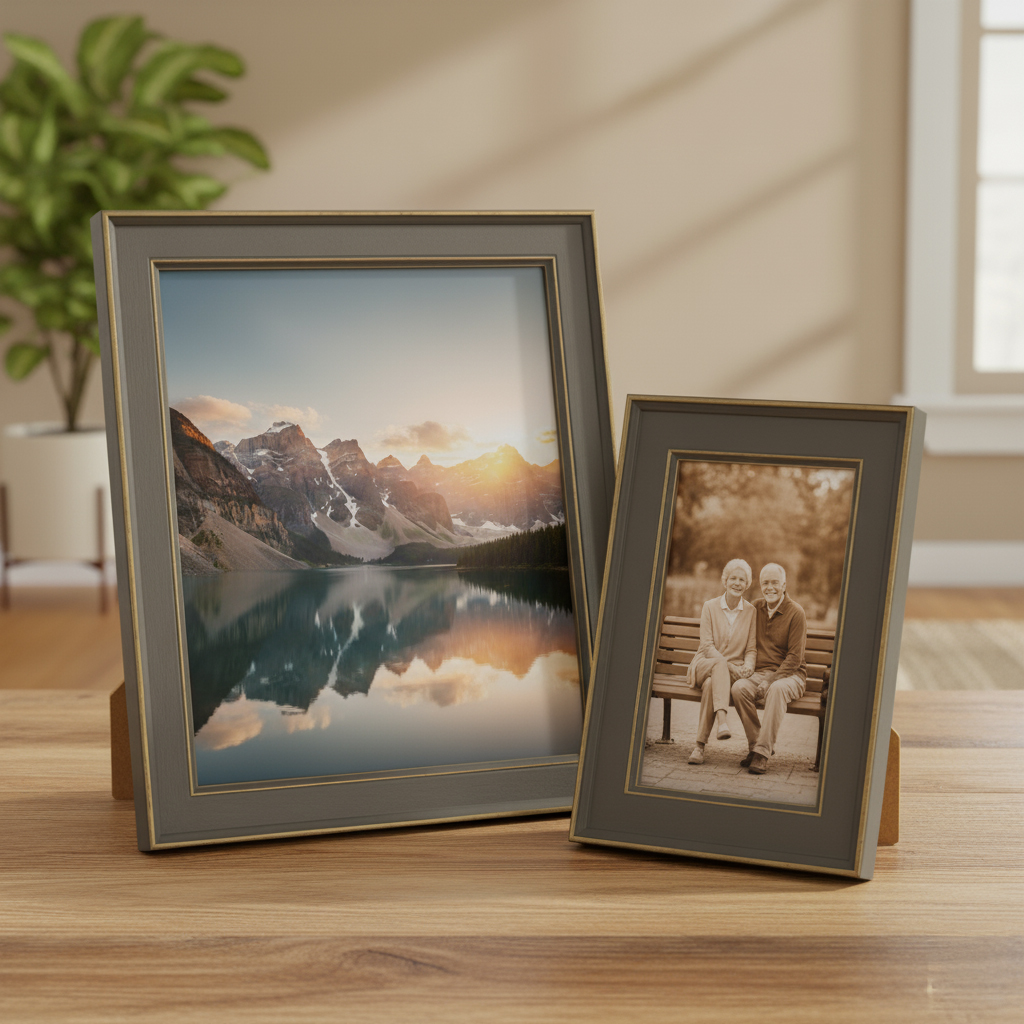 20cm x 15cm Photo Frames | Stylish Wooden Frames | Wall Space